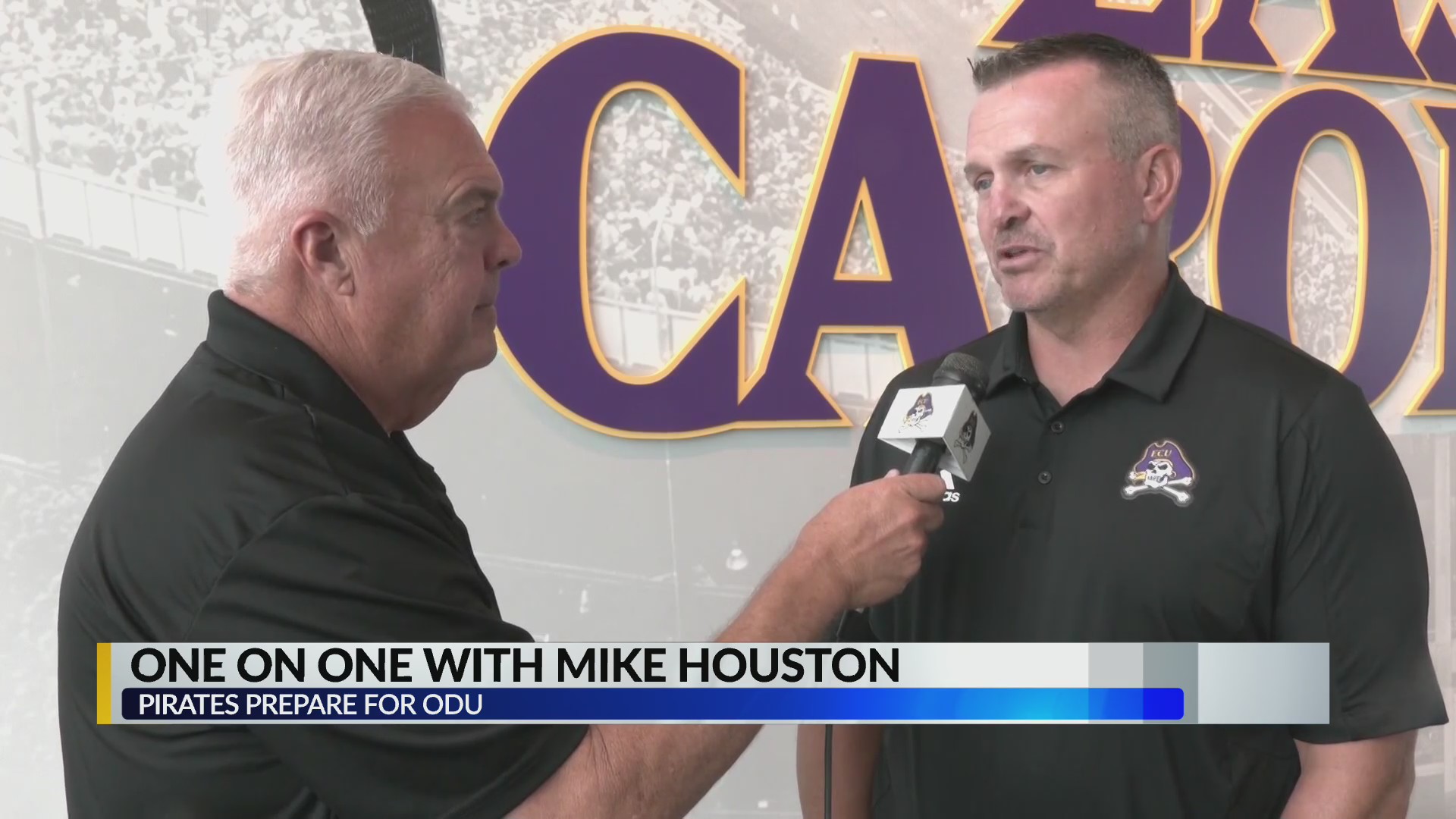 One-on-one with ECU coach Mike Houston after Week 1 – WNCT