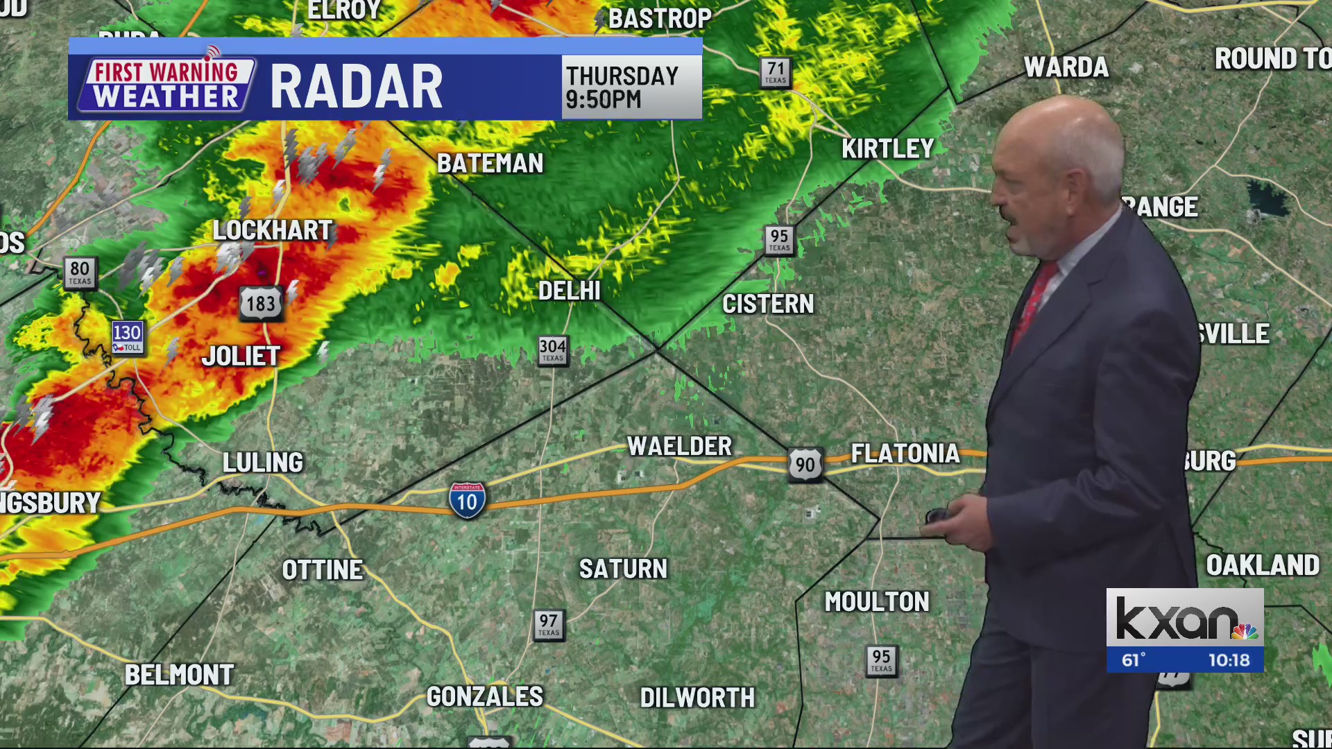 First Warning Weather with Jim Spencer – KXAN Austin