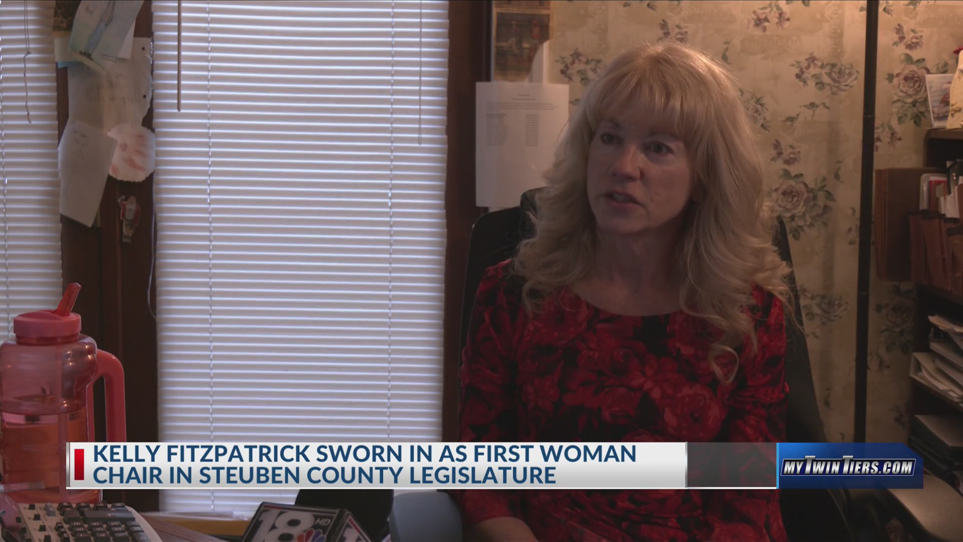 Kelly Fitzpatrick, the first woman chair of the Steuben County ...