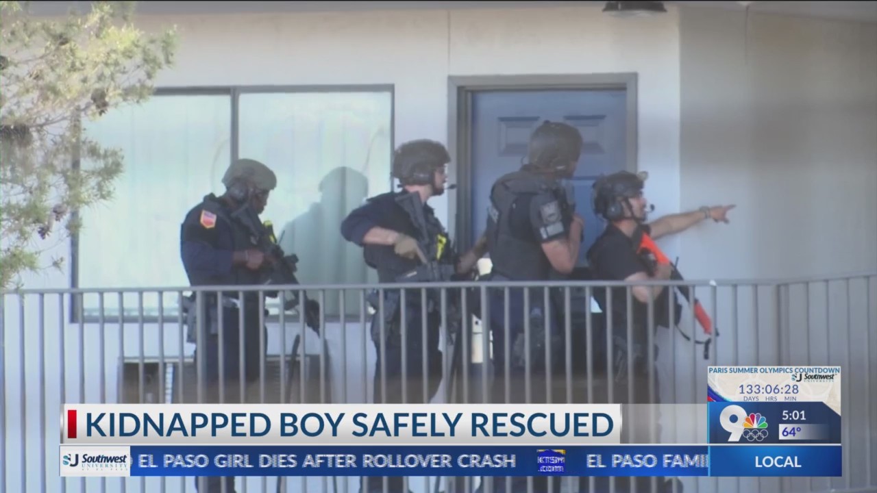 Kidnapped boy safely rescued – KTSM 9 News