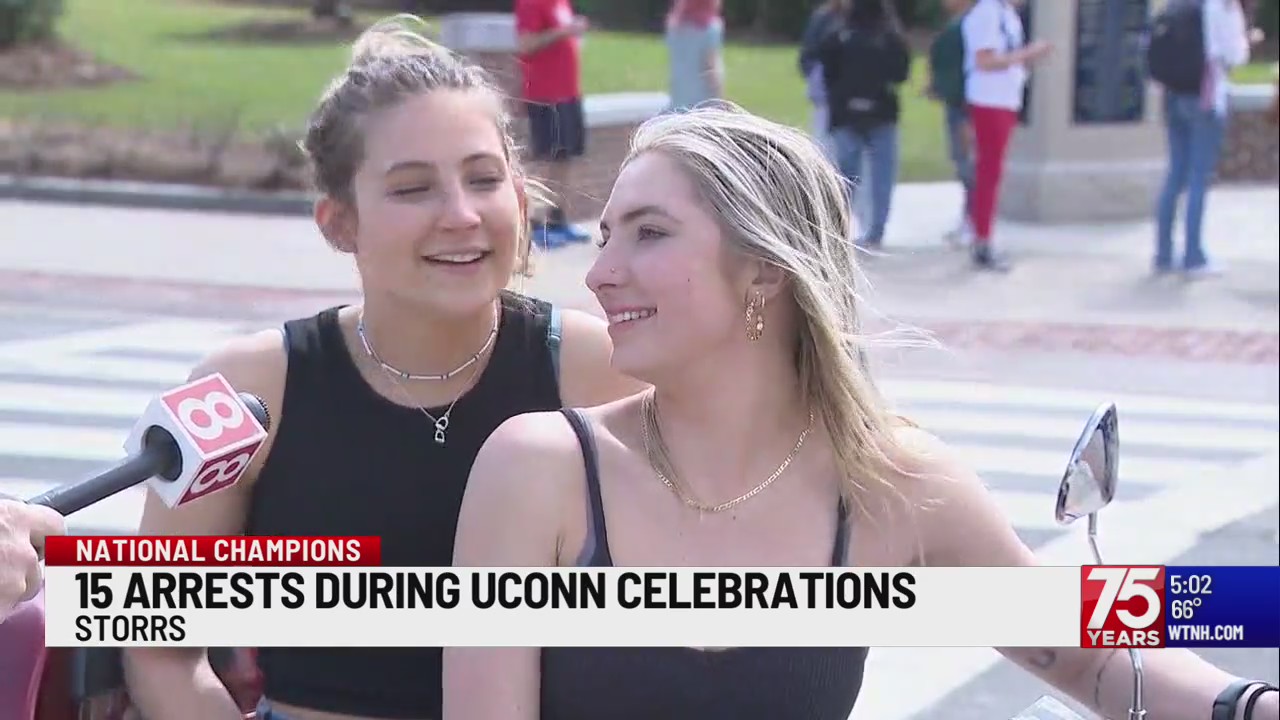 UConn students react to campus destruction after national win – WTNH.com