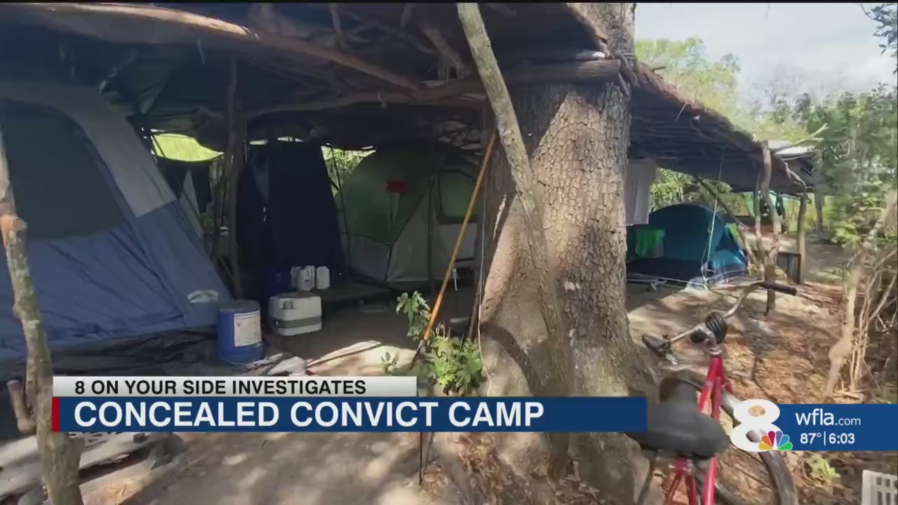 Public Not Warned About Sex Offender Camp Growing In Tampa Bay Woods Wfla