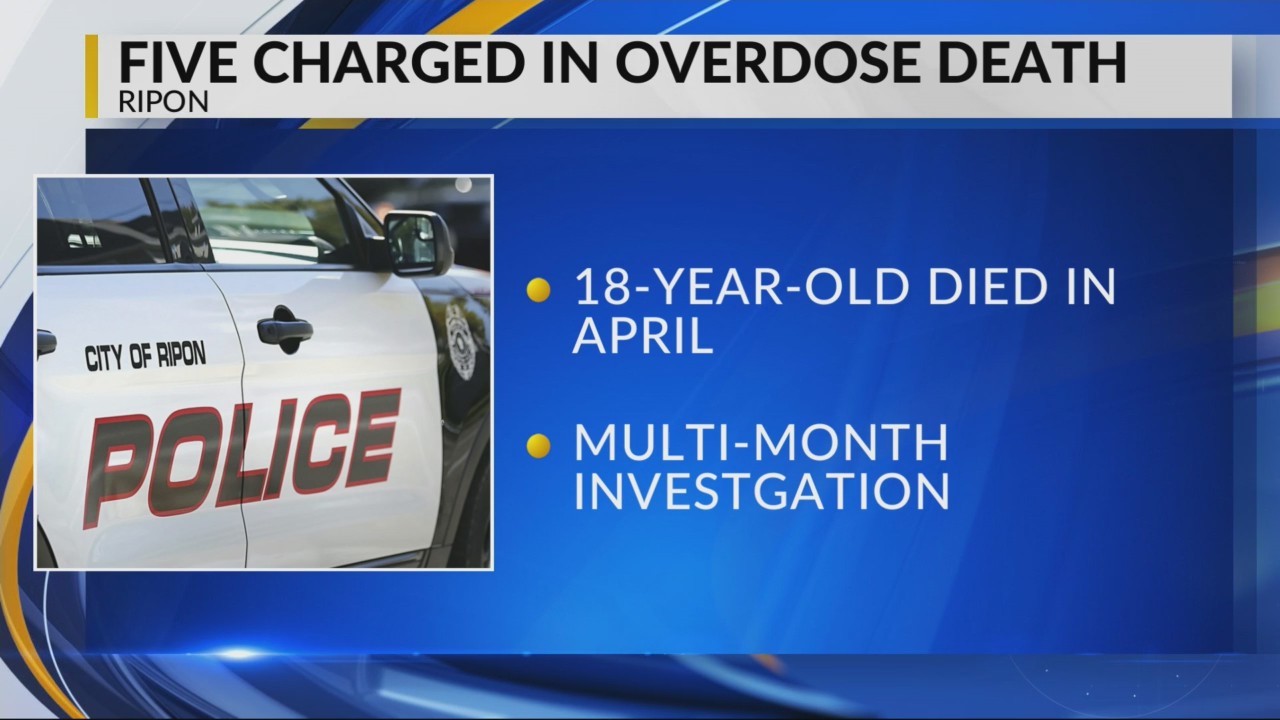 Five officially charged in connection to deadly overdose of 18-year-old ...