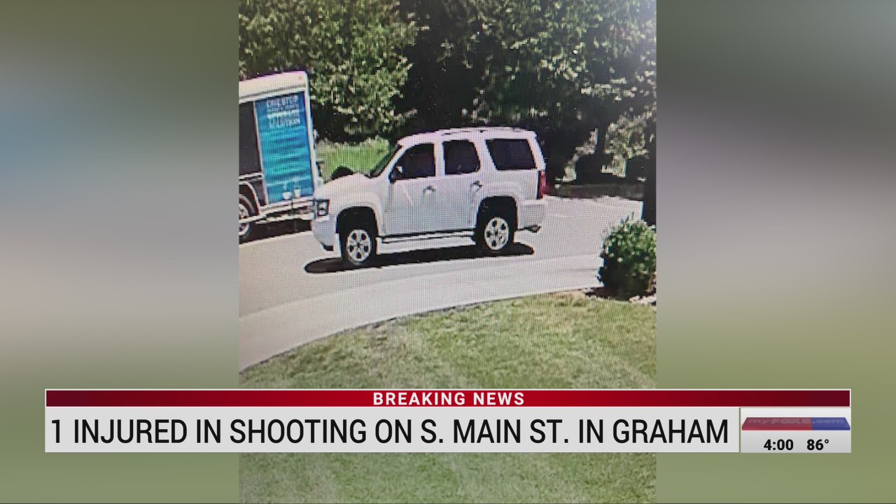 Graham police looking for vehicle after shooting leaves man with ...
