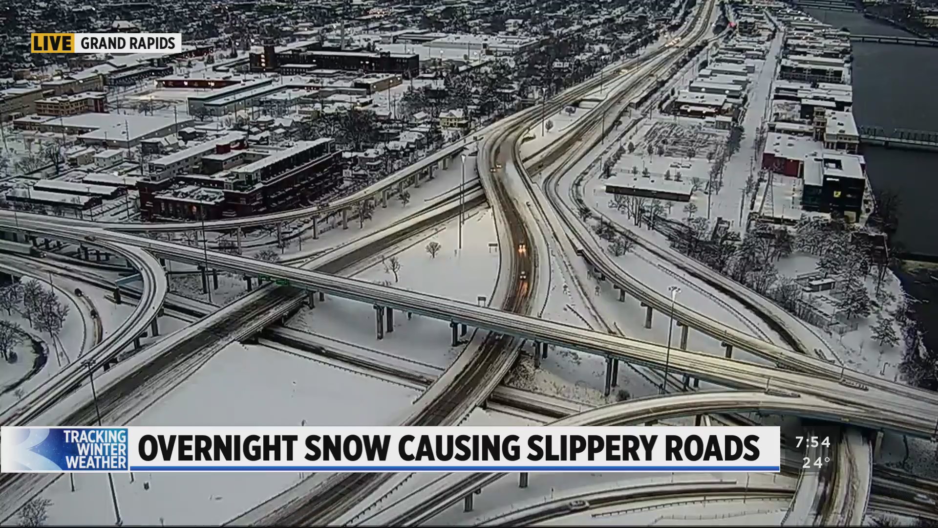 Kent County Road Commission works to clear state highways, county roads ...