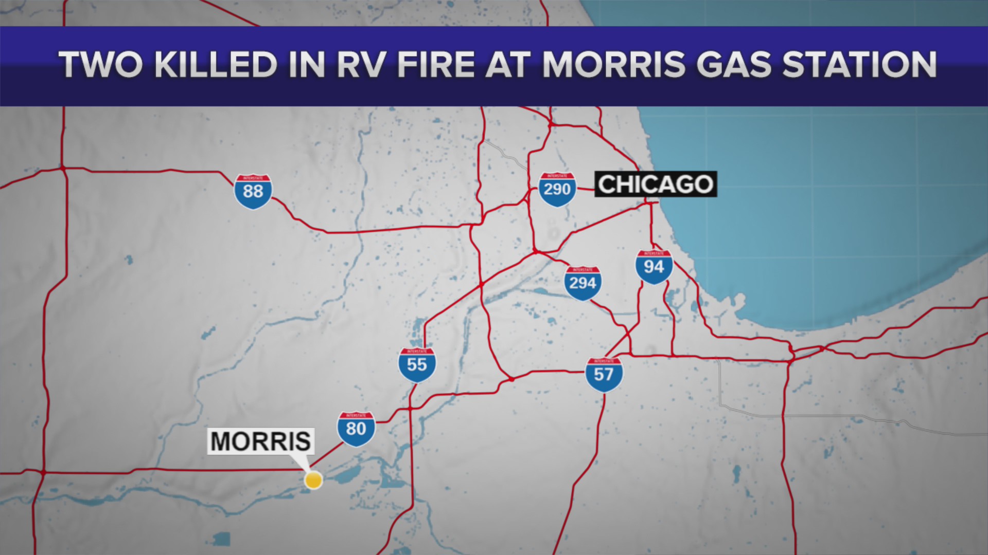 2 found dead in RV fire at Morris truck stop – WGN-TV