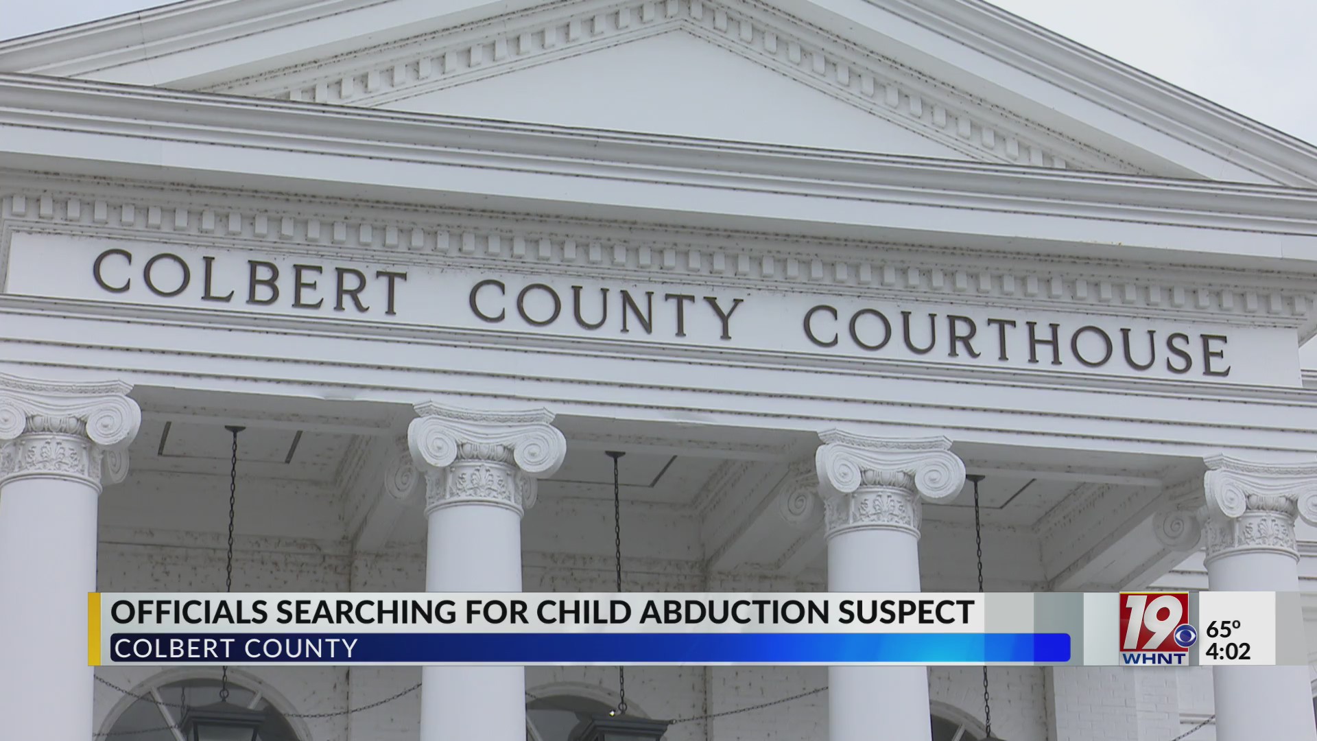 Colbert County Sheriff’s Office searching for man on the run – WHNT.com