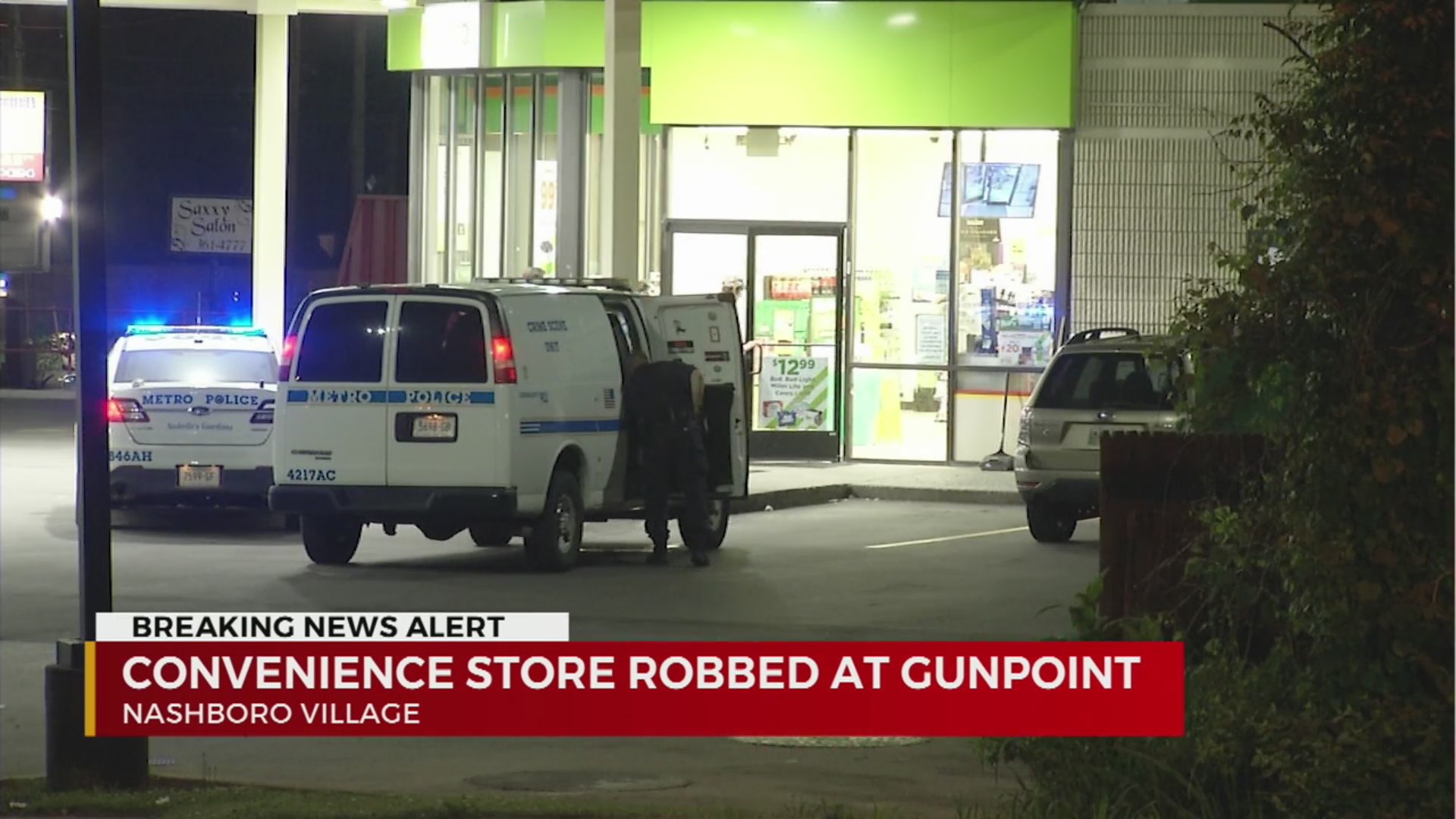 Convenience store robbed at gunpoint – WKRN News 2