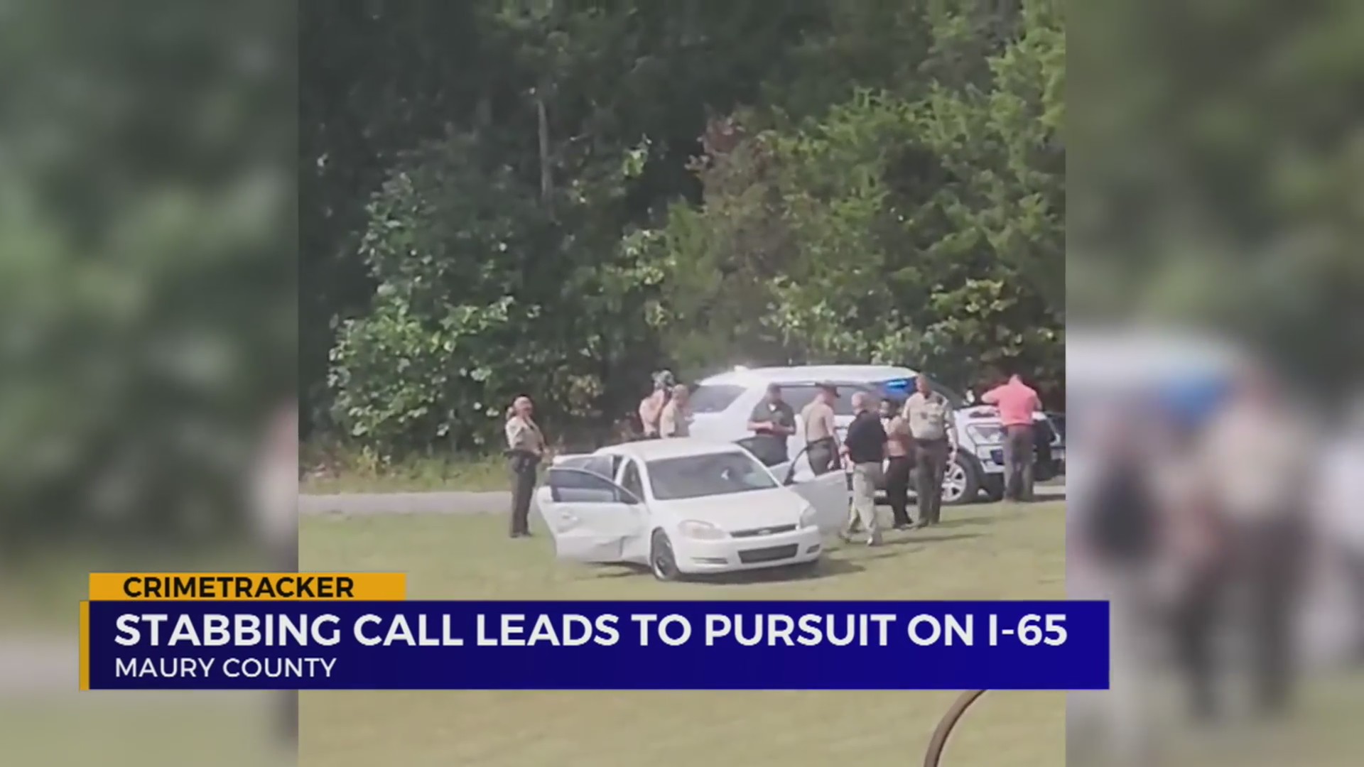Stabbing call leads to pursuit on I-65 in Maury County – WKRN News 2