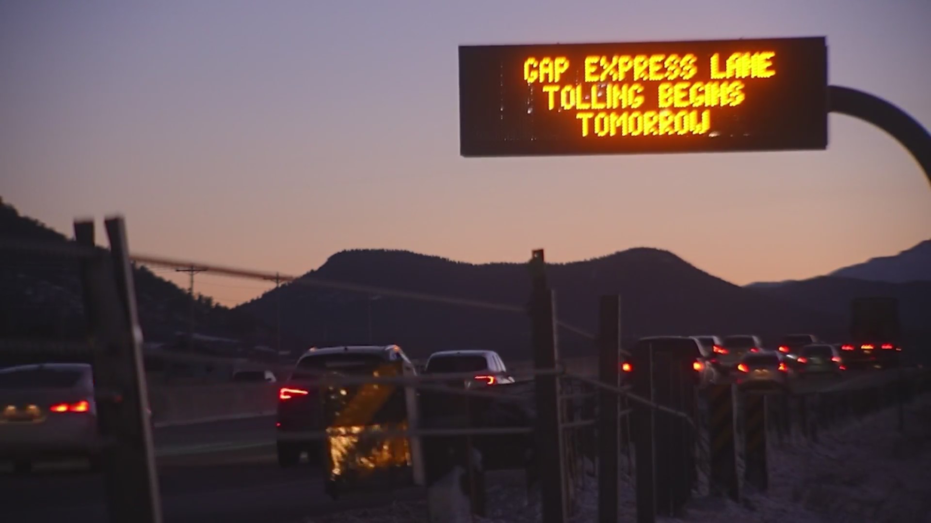 I-25 Gap express lane tolls start Wednesday – FOX31 Denver