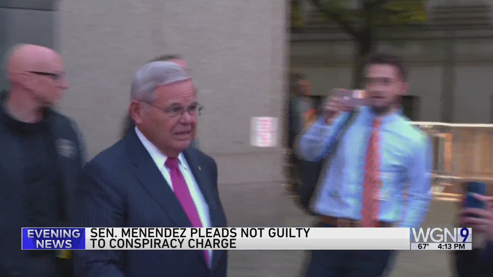 Sen. Menendez returns to New York court to enter plea to new conspiracy ...