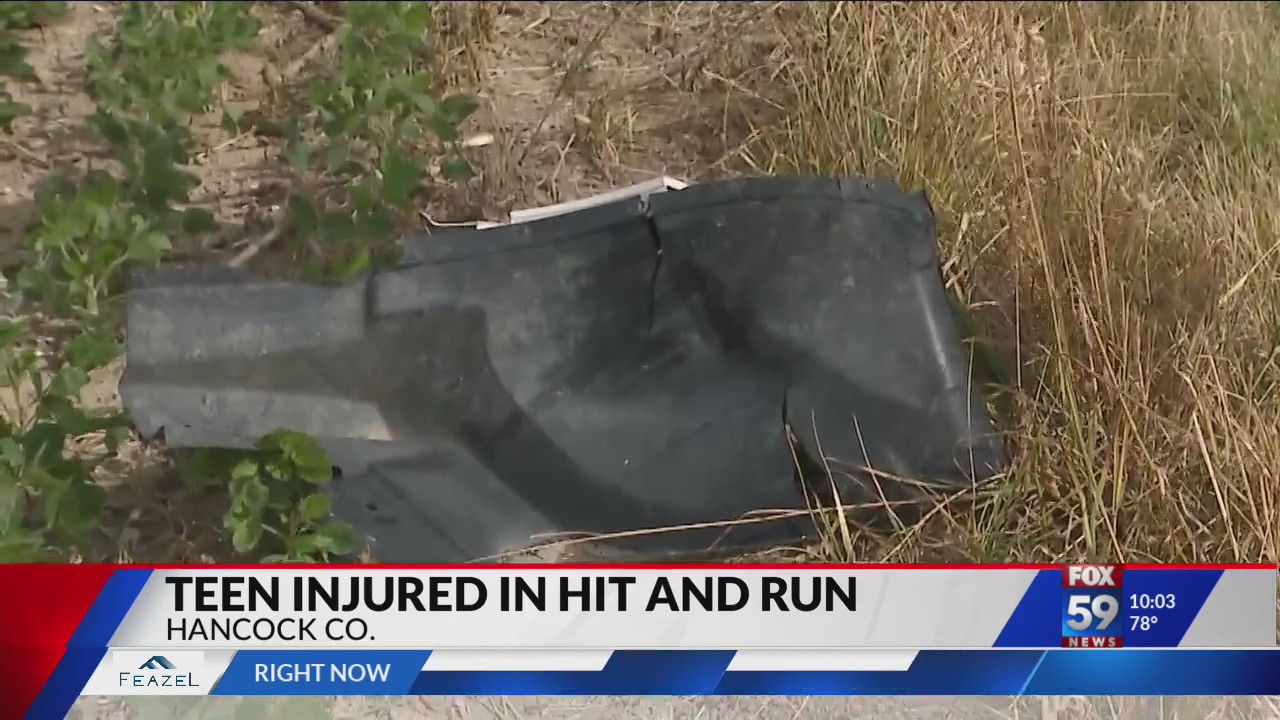 13-year-old critically injured in hit-and-run crash – Fox 59