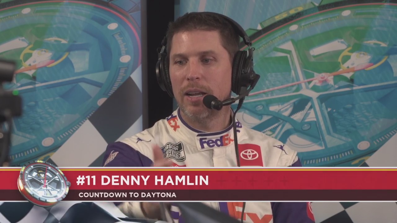 Denny Hamlin discusses his racing career and keeping it real on Netflix ...