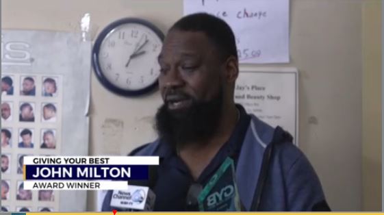 GIving Your Best: John Milton – WJBF