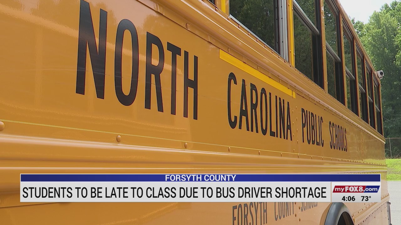 Thousands of Forsyth County students will be late to class due to ...
