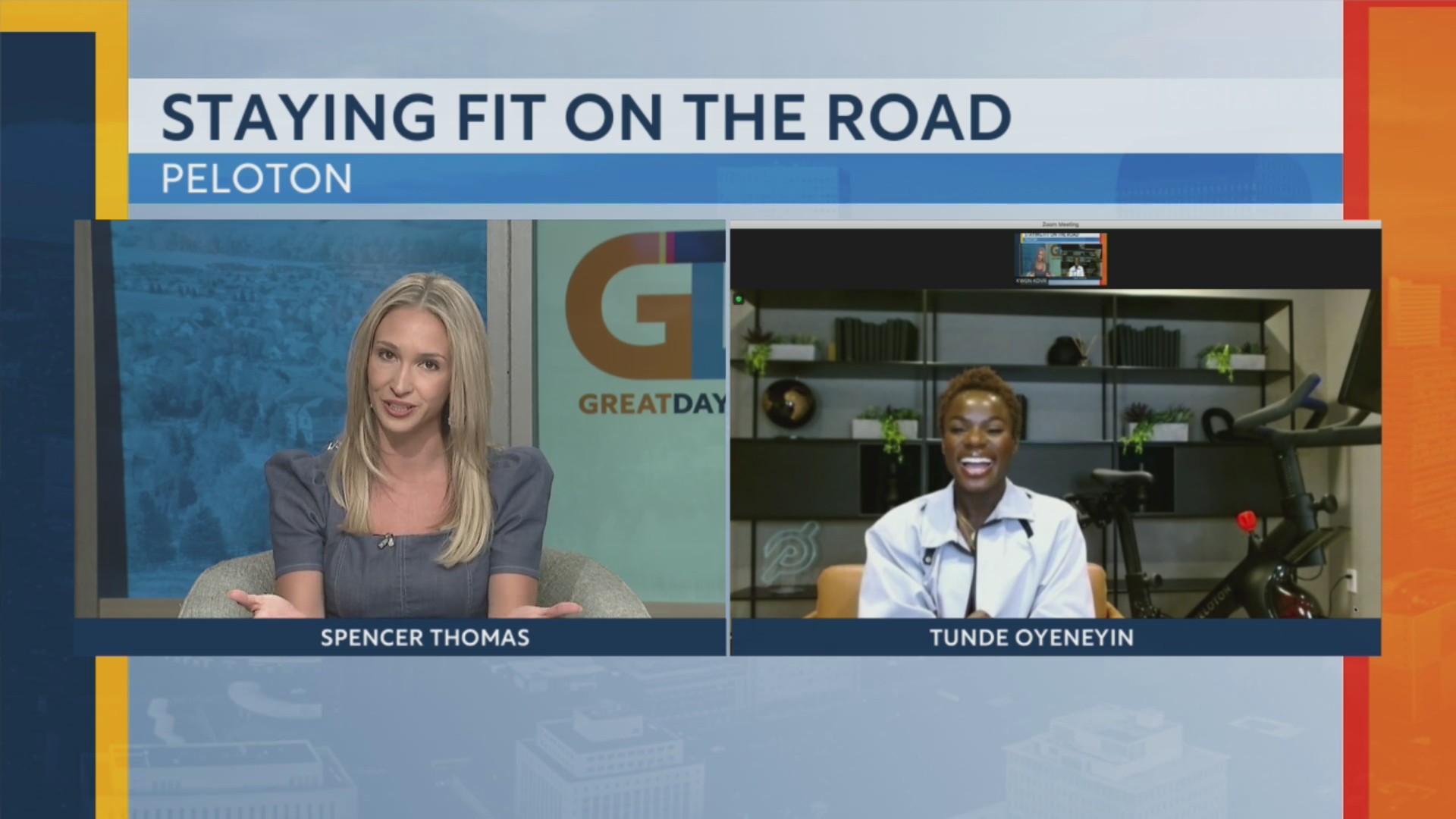Staying Fit on the Road with Peloton’s Tunde Oyeneyin – FOX31 Denver