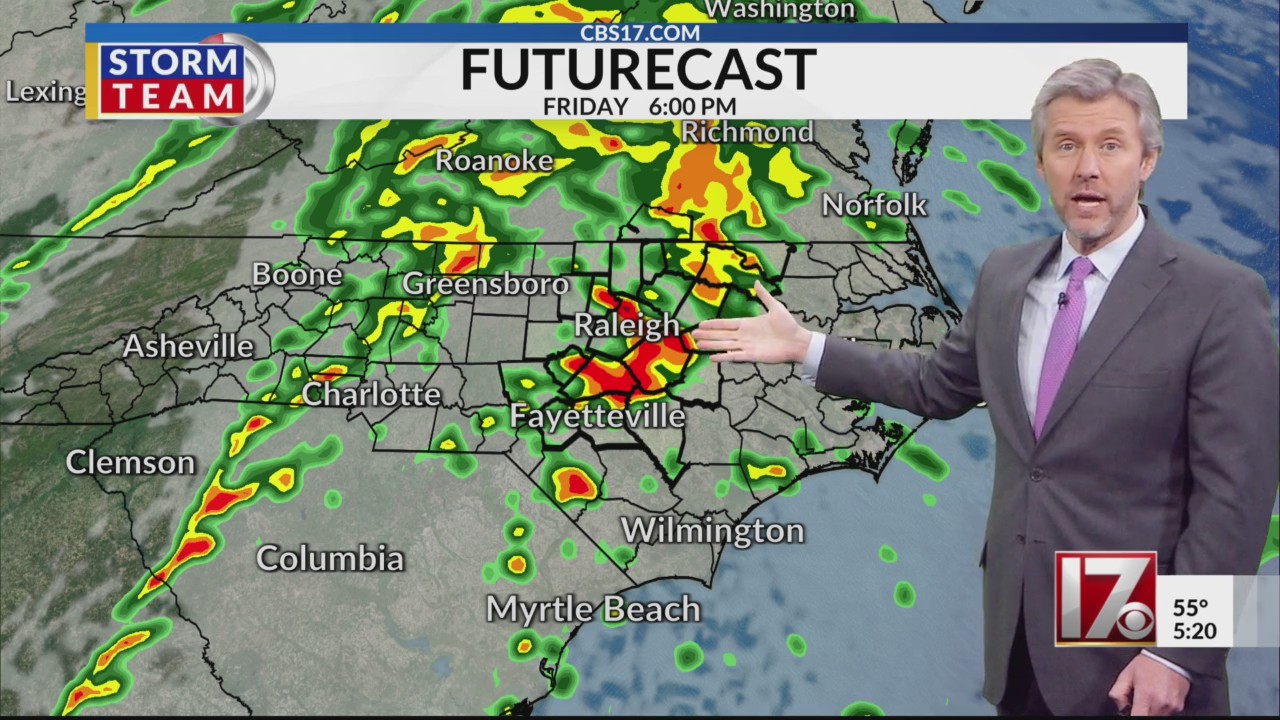 Dry Thursday ahead of severe weather Friday – CBS17.com
