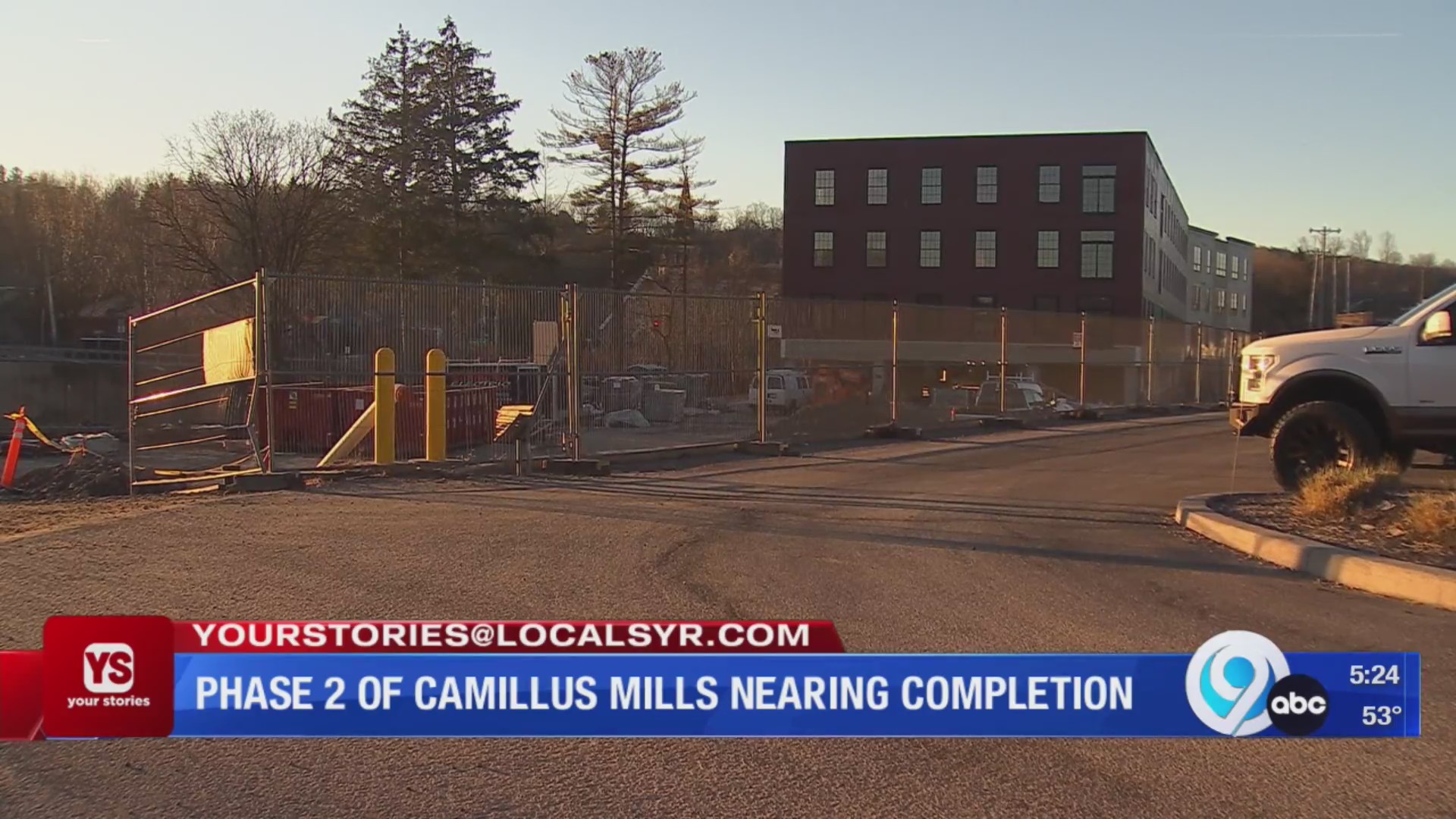 Phase 2 of Camillus Mills nearing completion – WSYR