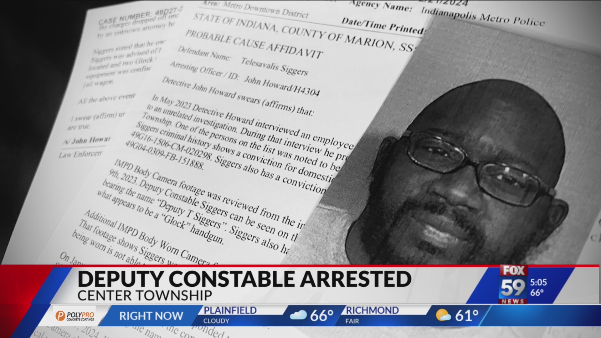 Another Center Township deputy constable faces felony weapons charge ...
