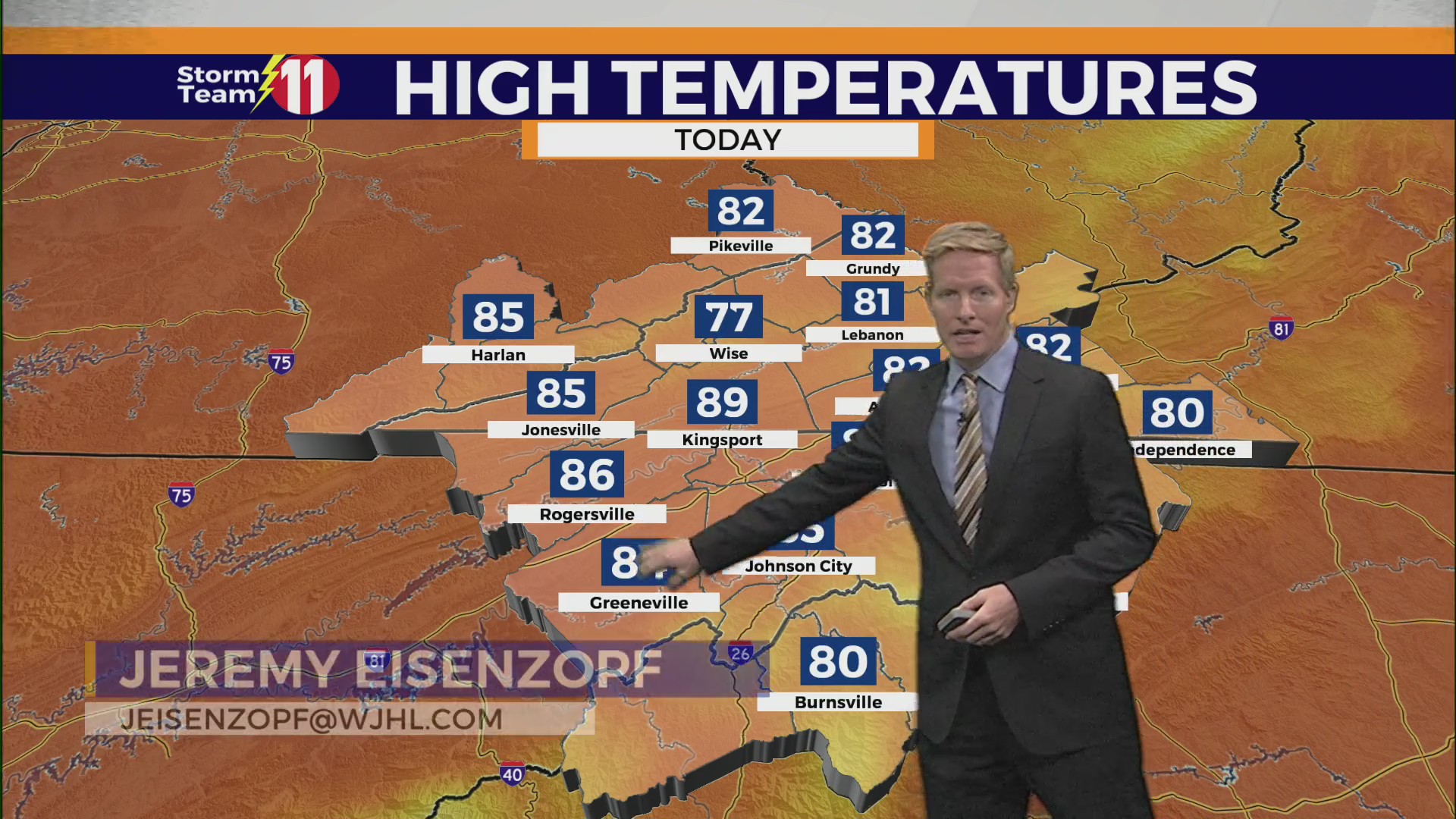 Latest Storm Team 11 Forecast – WJHL | Tri-Cities News & Weather
