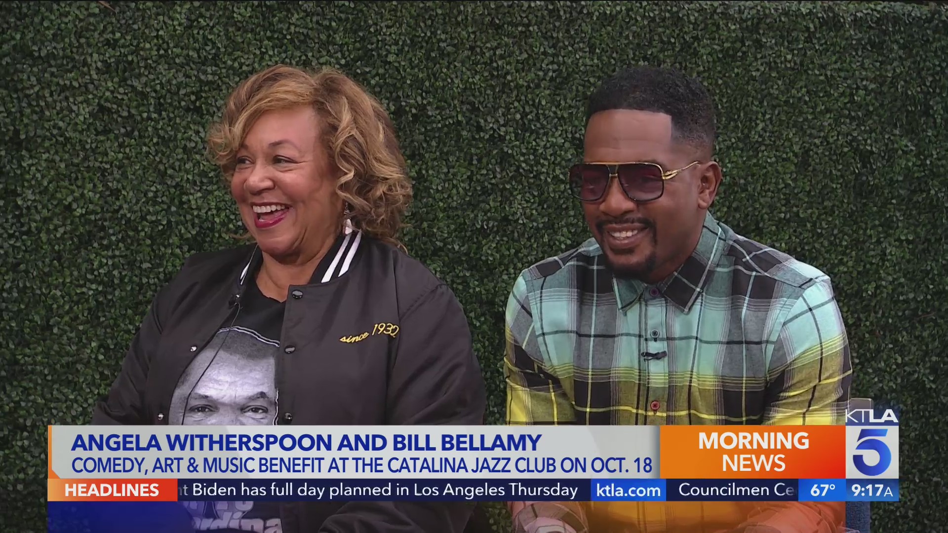 Bill Bellamy and Angela Witherspoon support artists in need – KTLA