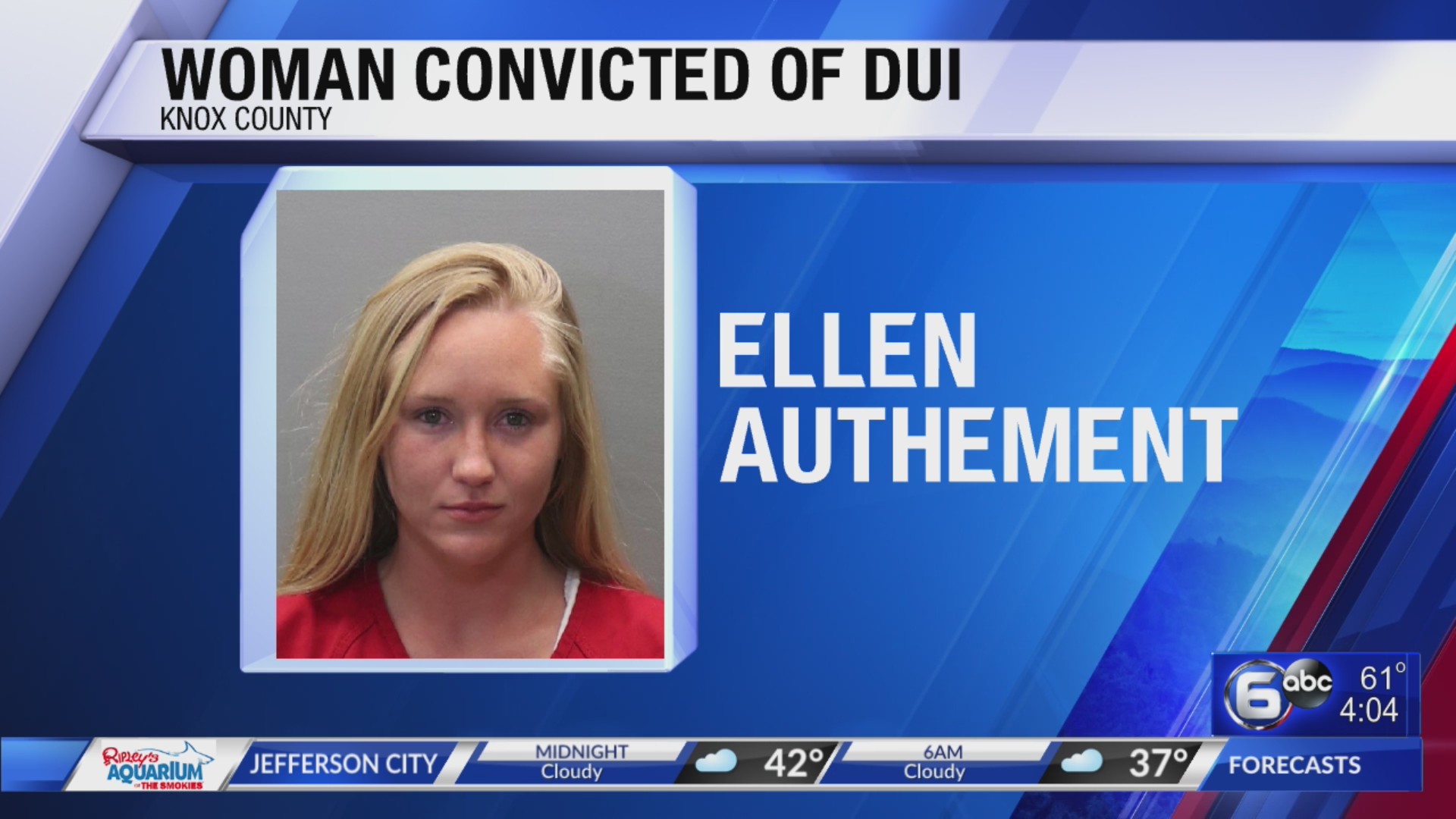 Woman found guilty of DUI after driving in wrong lane at 90mph – WATE 6 ...