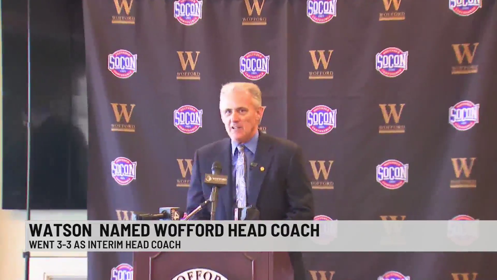 Wofford names Watson head football coach – WSPA 7NEWS
