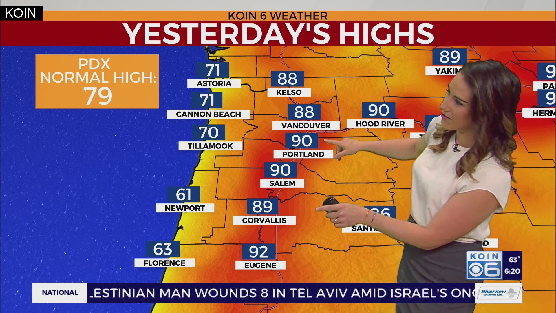 Weather forecast: Record-breaking heat possible through Wednesday ...