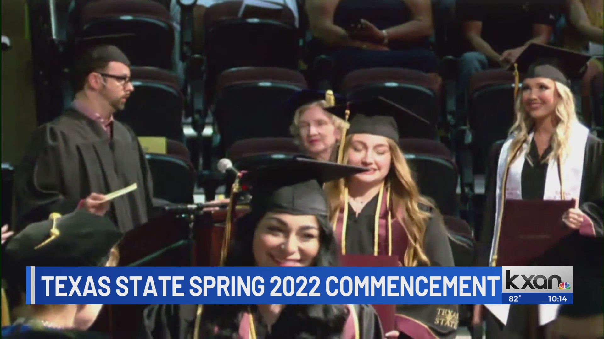 Texas State graduation ceremony – KXAN Austin