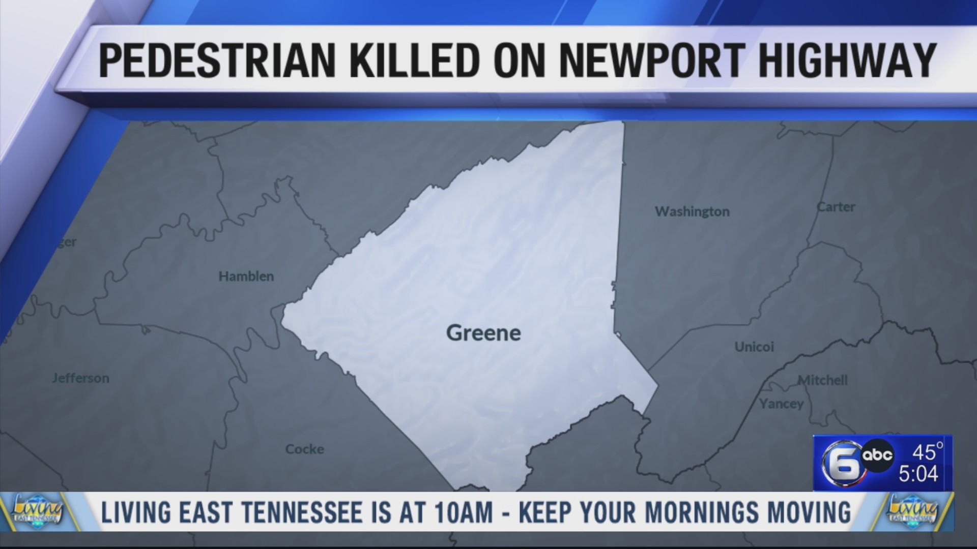 Thp Pedestrian Killed In Greene County Crash Wate 6 On Your Side