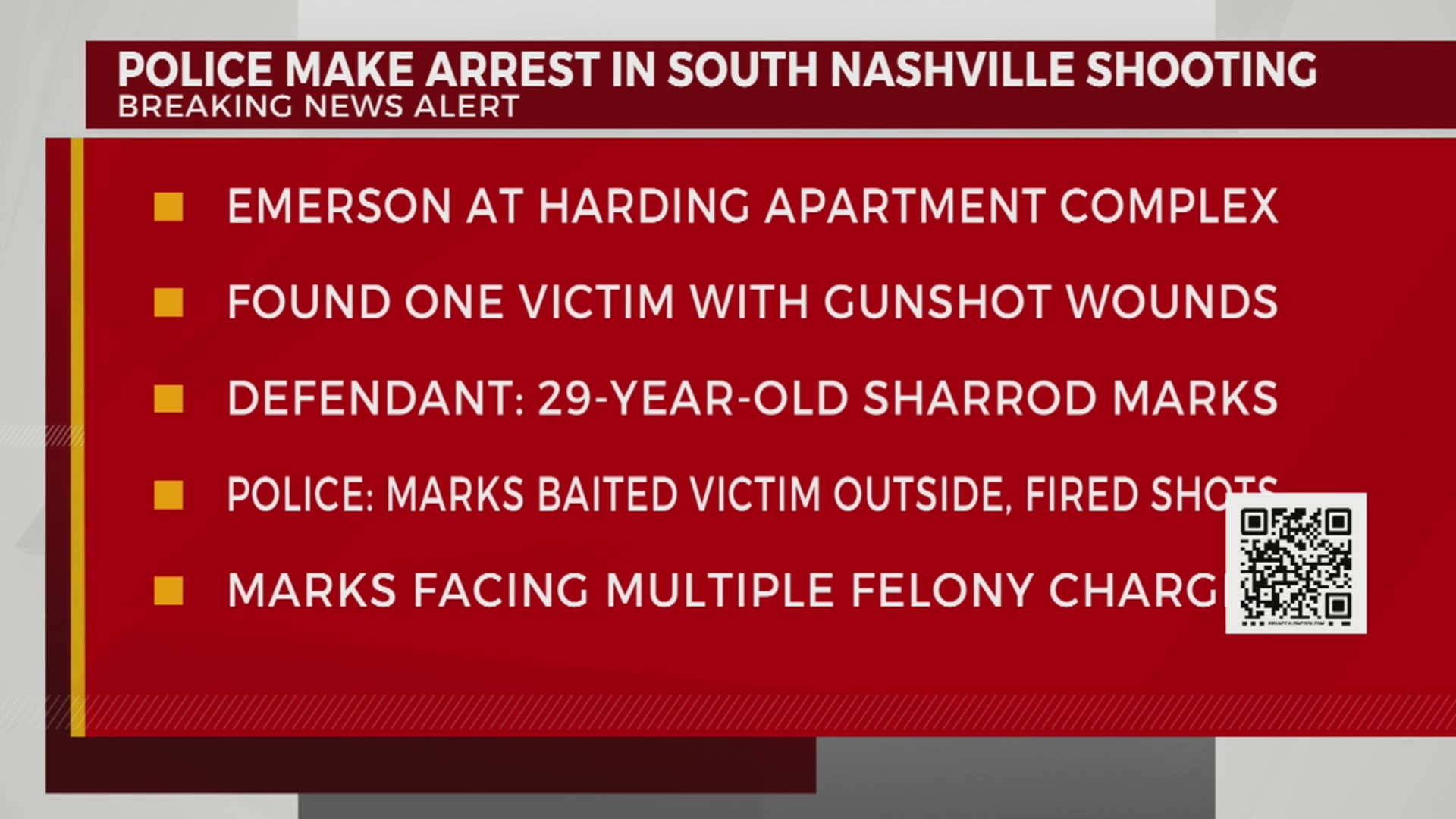 Suspect charged after South Nashville shooting – WKRN News 2