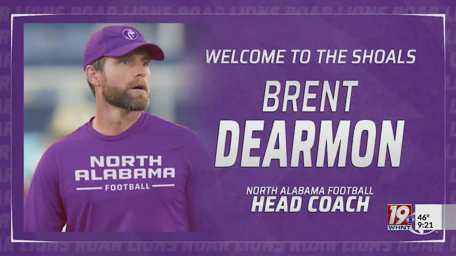 Brent Dearmon Named UNA Head Football Coach – WHNT.com