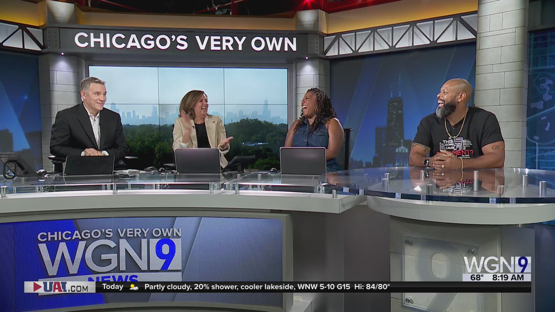 Angel and Marcus Tanksley bring their podcast to Chicago – WGN-TV