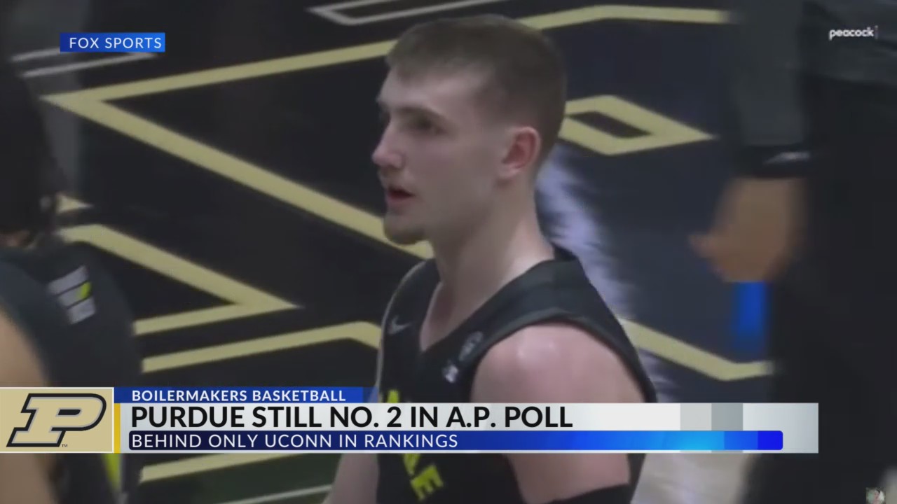 Purdue ranked no. 2 in country for third week in a row – WANE 15