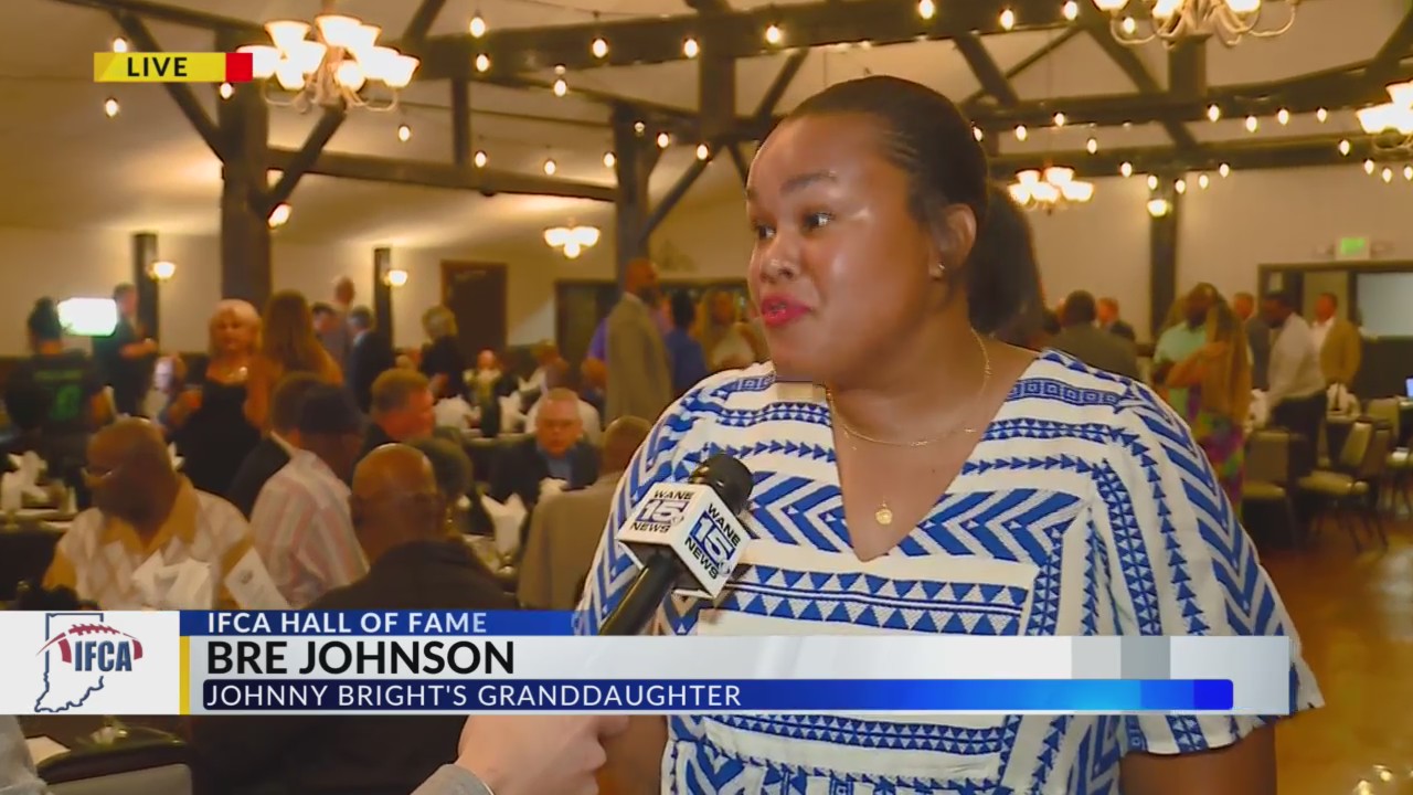 Bre Johnson, granddaughter of Johnny Bright, joins WANE-TV’s Josh Ayen ...