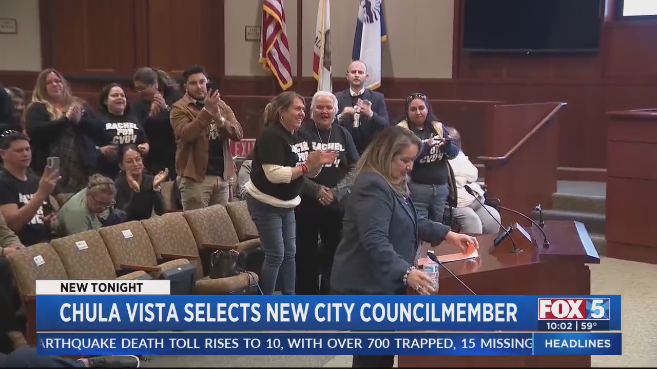 Chula Vista selects new city councilmember – FOX 5 San Diego & KUSI News