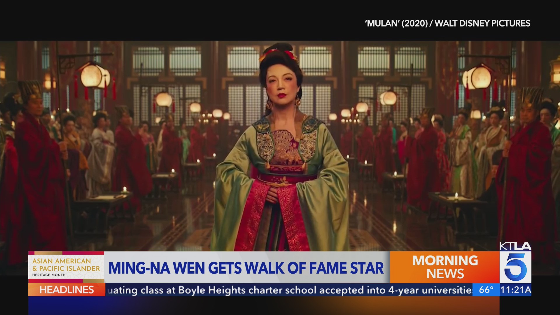Ming-Na Wen gets star on Hollywood Walk of Fame. – KTLA