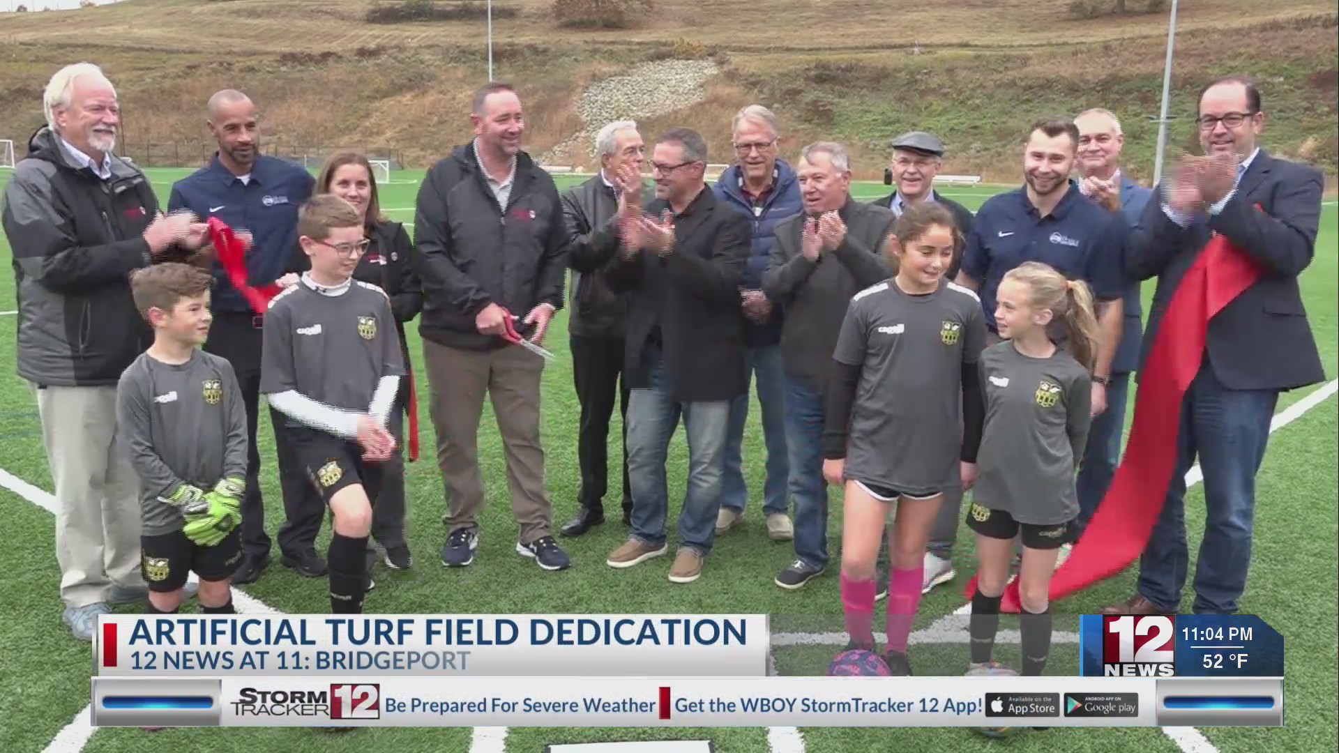 Artificial turf field dedication – WBOY.com
