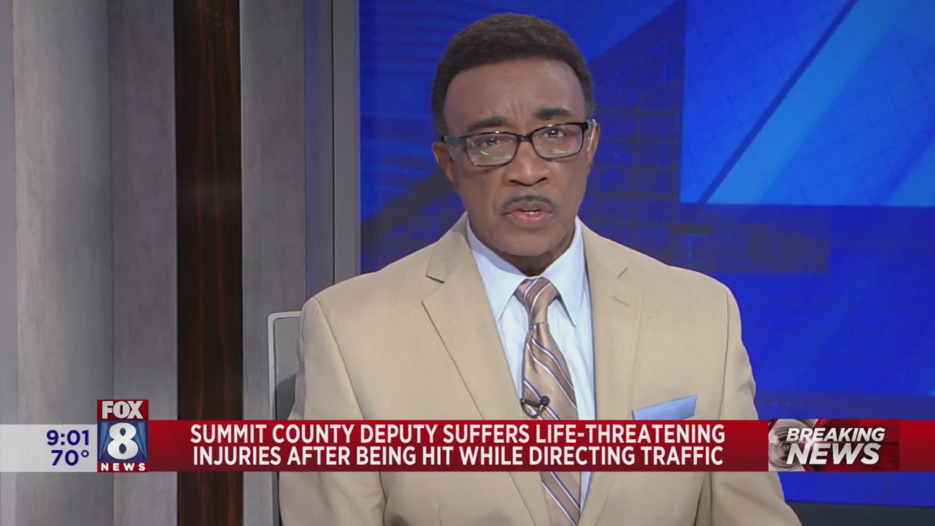 Summit County deputy hit while directing traffic – Fox 8 Cleveland WJW