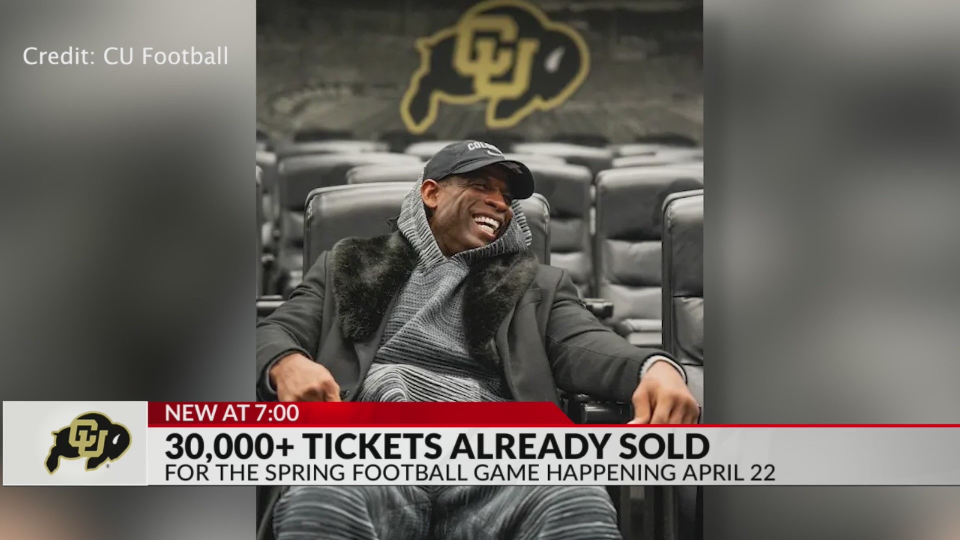 CU Boulder sells record number of tickets to spring game – FOX31 Denver