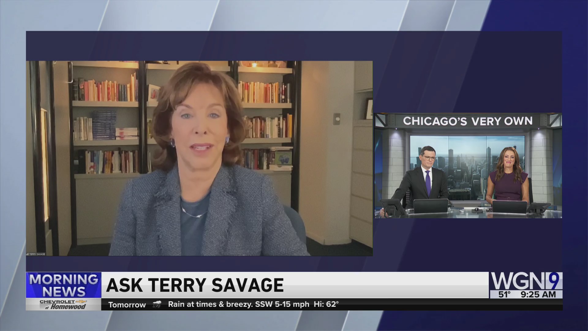 Financial Expert Terry Savage Answers Your Money Questions – WGN-TV
