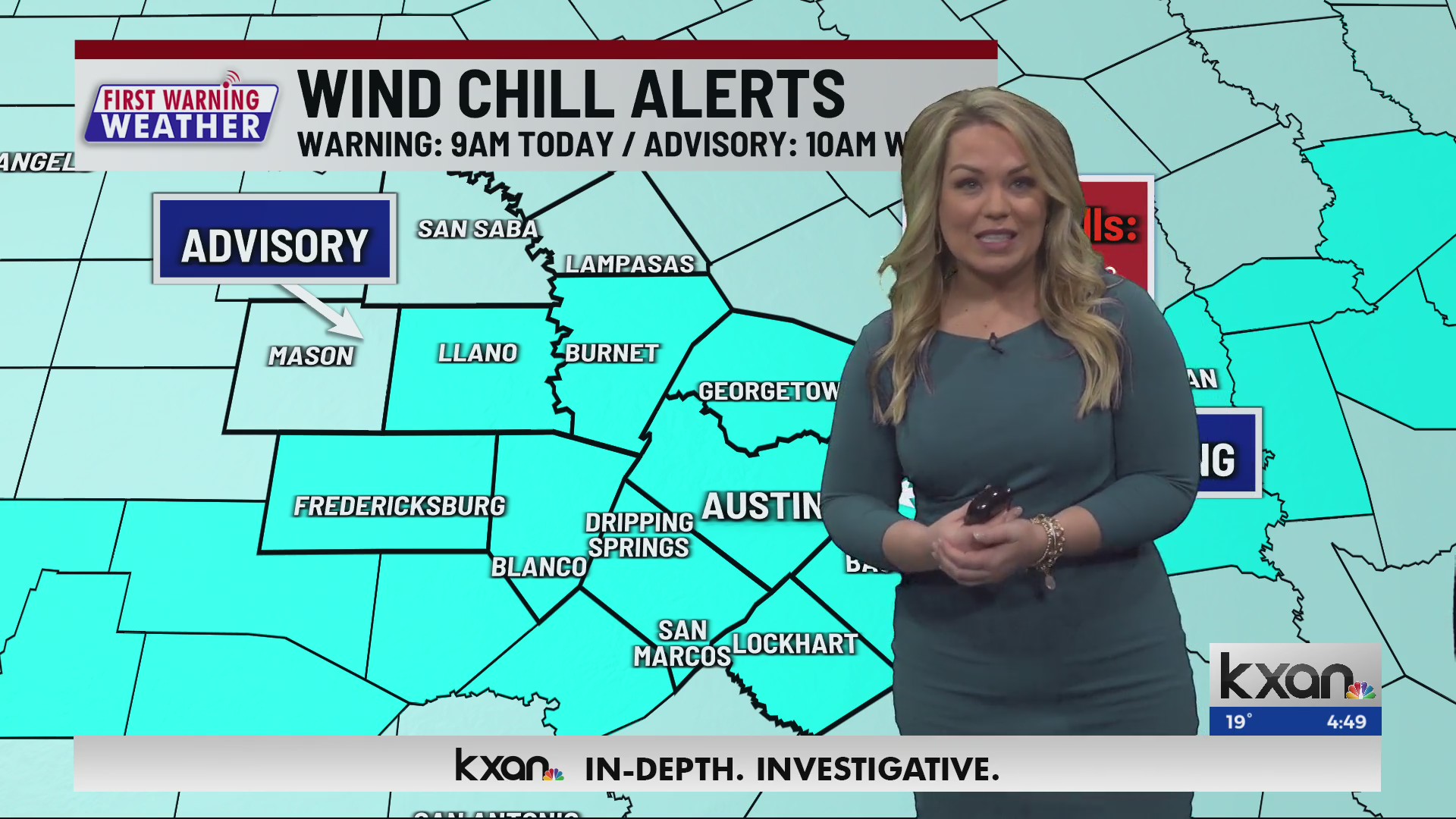 First Warning Weather with Kristen Currie – KXAN Austin