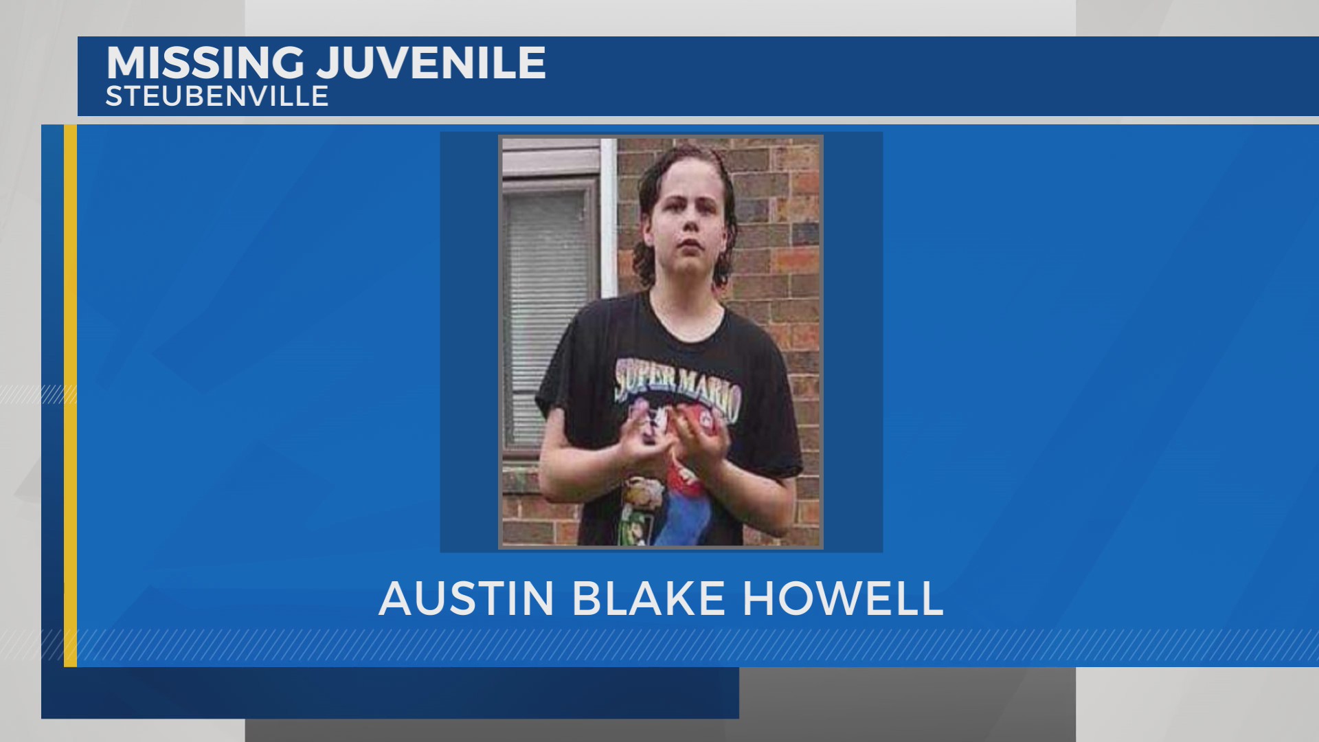 Missing Juvenile-Austin Blake Howell – WTRF