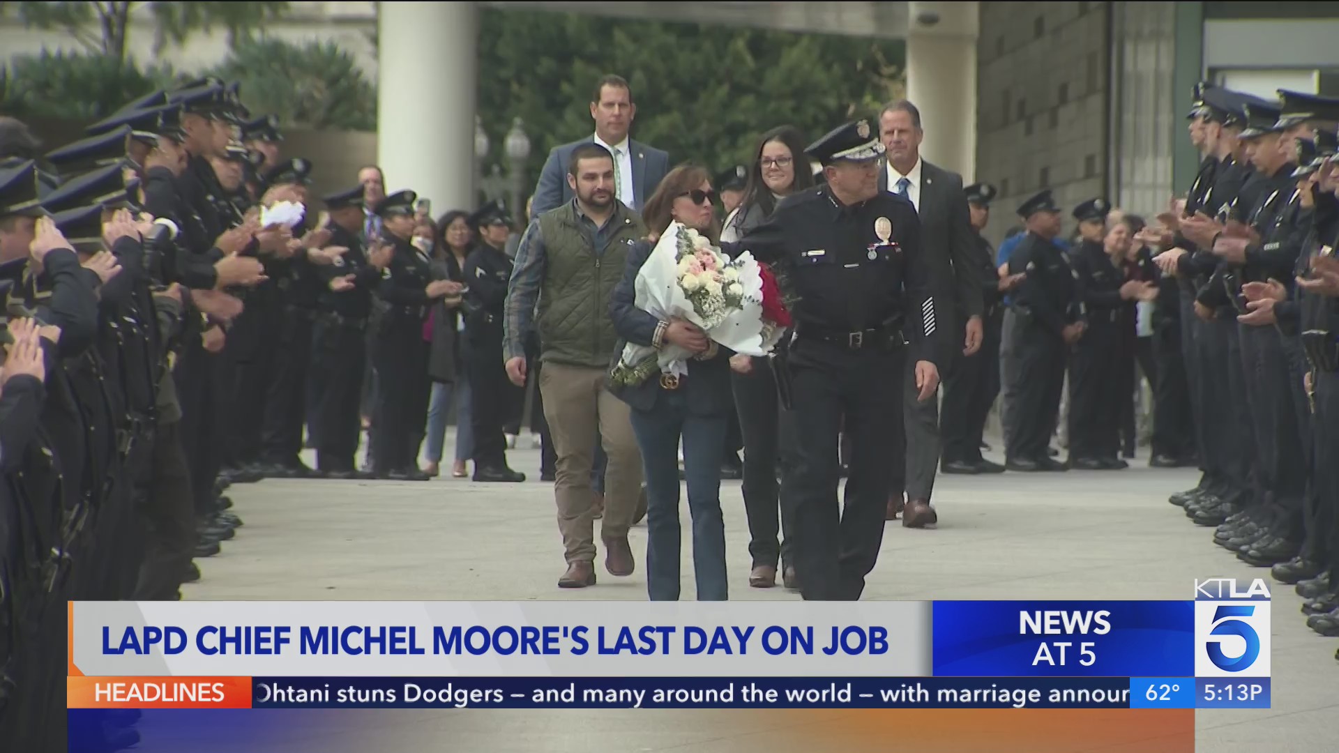 LAPD Chief Moore officially retires – KTLA