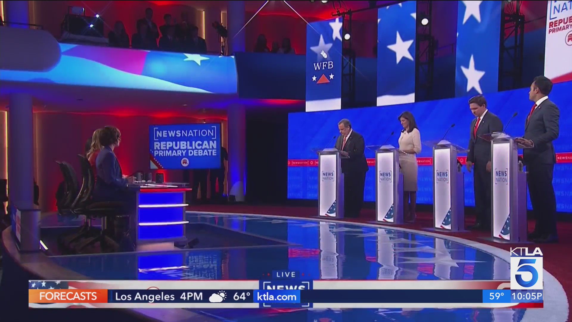 GOP candidates face off in 4th presidential debate – KTLA