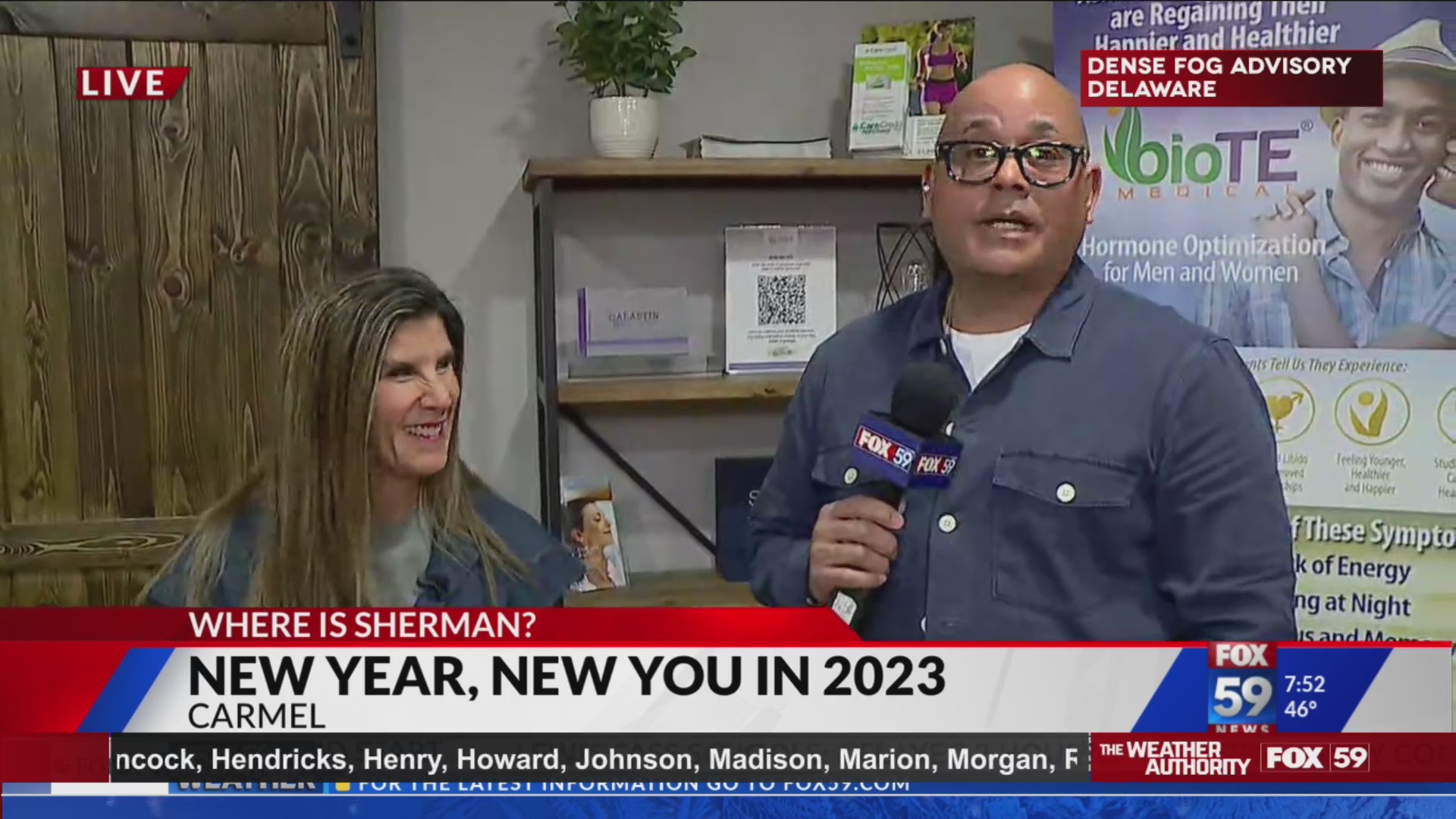 Where is Sherman? Body Bar MD – Fox 59