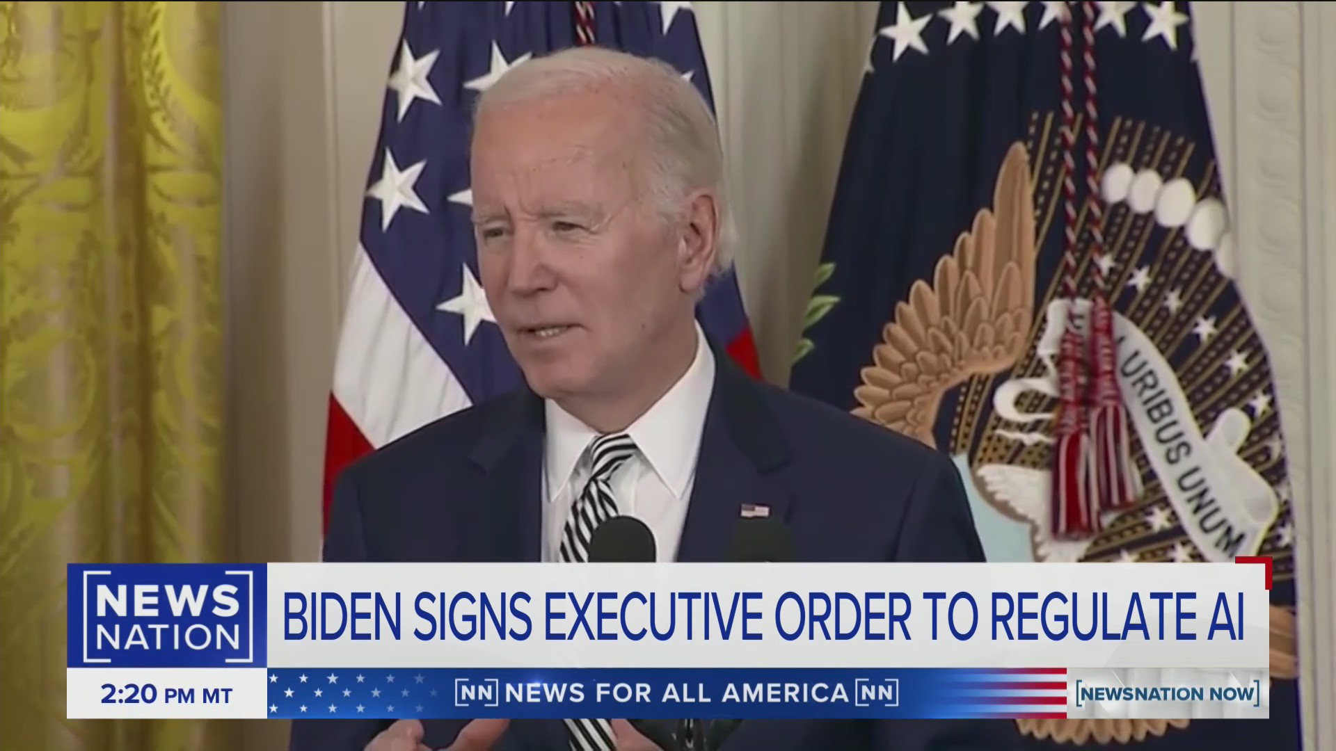 Biden signs an executive order to regulate AI | NewsNation Now – NewsNation