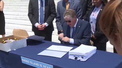 VIDEO NOW: Governor McKee signs the 2024 budget – WPRI.com
