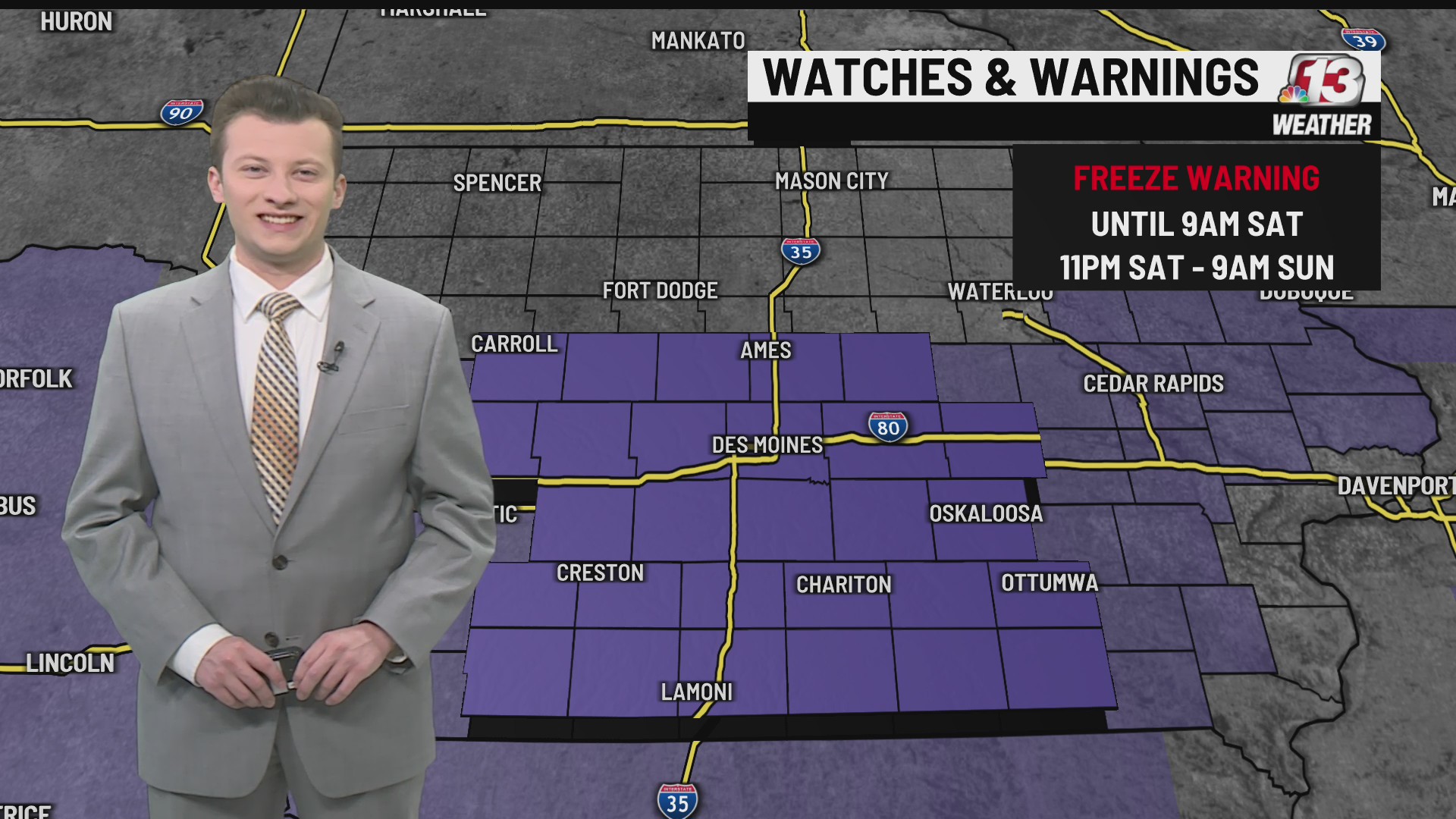 Gabe’s AM Forecast 4-22-23 – who13.com