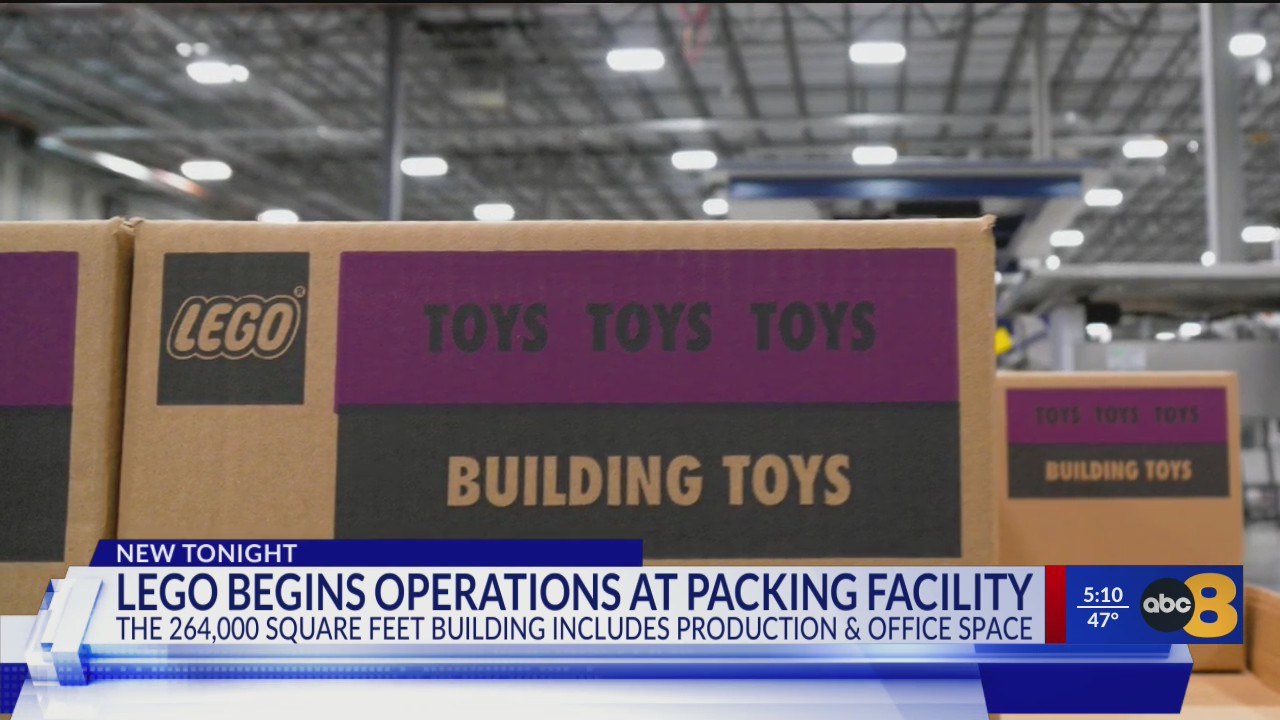 LEGO begins operations at external packing facility in Chesterfield ...